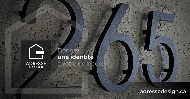 Adresse civique | Adresse Design